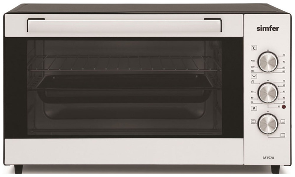 Вопросы и ответы о Simfer Мини-печь M 3520, белый – OZON (306281956)