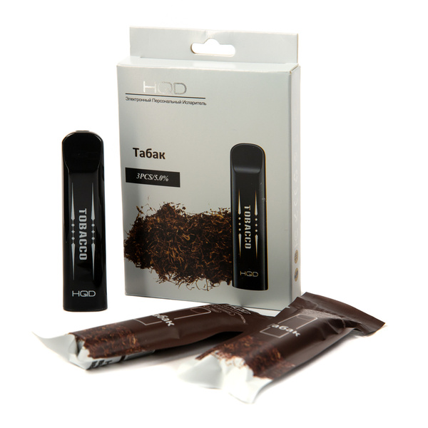 Одноразовый электронный испаритель HQD Cuvie V2 со вкусом Табака - 1 шт ...