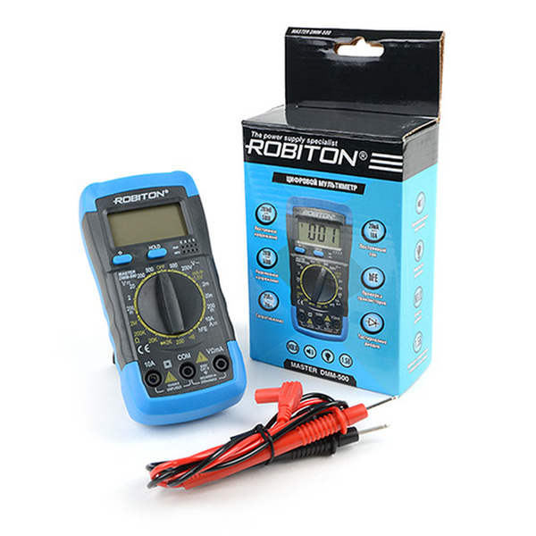 Мультиметр Robiton DMM-500. купить на OZON по низкой цене (239553716)