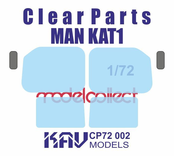 KAV models Остекление для M1013 MAN KAT1 (ModelCollect), 1/72 - купить ...