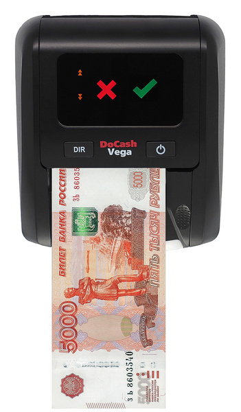 Детектор банкнот DoCash Vega автоматический рубли АКБ - купить с доставкой по выгодным ценам в ...