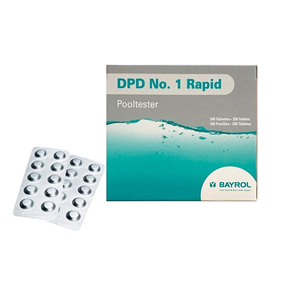 Таблетки DPD№1 (ДПД) Pooltester Rapid/блистер, Bayrol, 10 таб. - купить ...