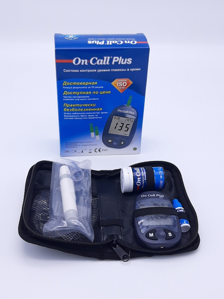 Глюкометр Он Колл Плюс (On Call Plus) - купить с доставкой по выгодным ...