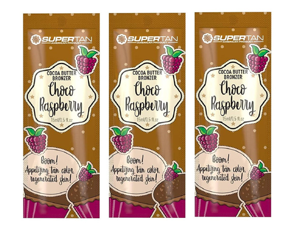 Supertan Крем для солярия с бронзаторами Choco Raspberry, набор 3 шт ...