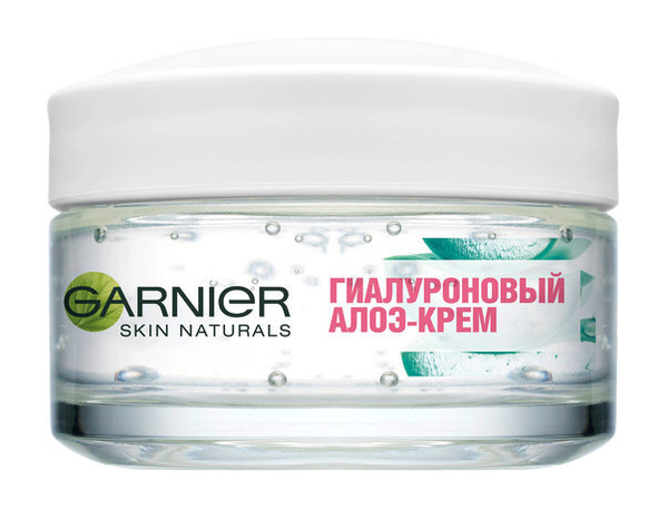 GARNIER Крем для лица Алоэ гиалуроновый питательный, 50 мл - купить с ...