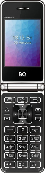 Мобильный телефон BQ 2446 Dream Duo, черный - купить по выгодной цене в ...