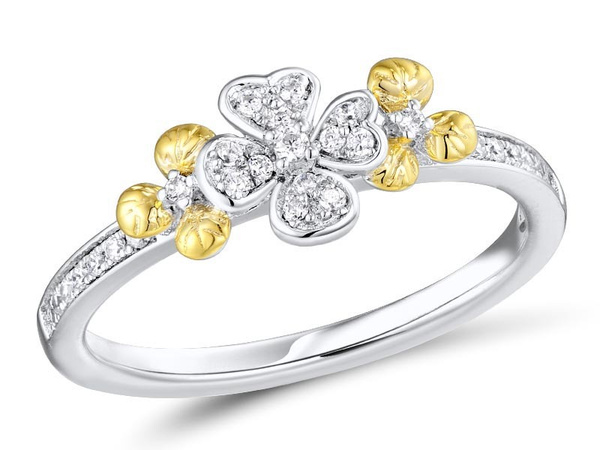 VALTERA Кольцо Серебро позолоченное 925 пробы - купить с доставкой по ...