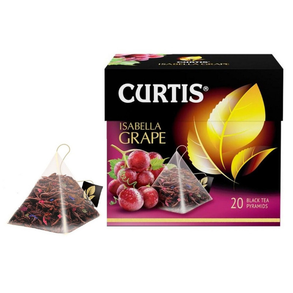 Чай Curtis Isabella Grape 20 пак - купить с доставкой по выгодным ценам ...