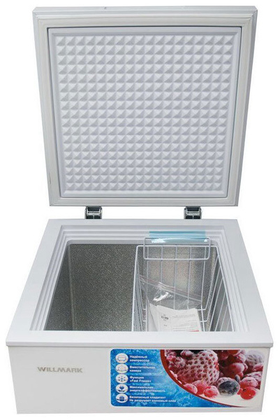 Морозильный ларь WILLMARK CF-120CS, 105 л, Мощность замораживания 5 кг, класс A (310 кВтч в год ...