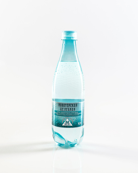 Вода минеральная Новотерская, газированная, 0,5 л - купить с доставкой ...