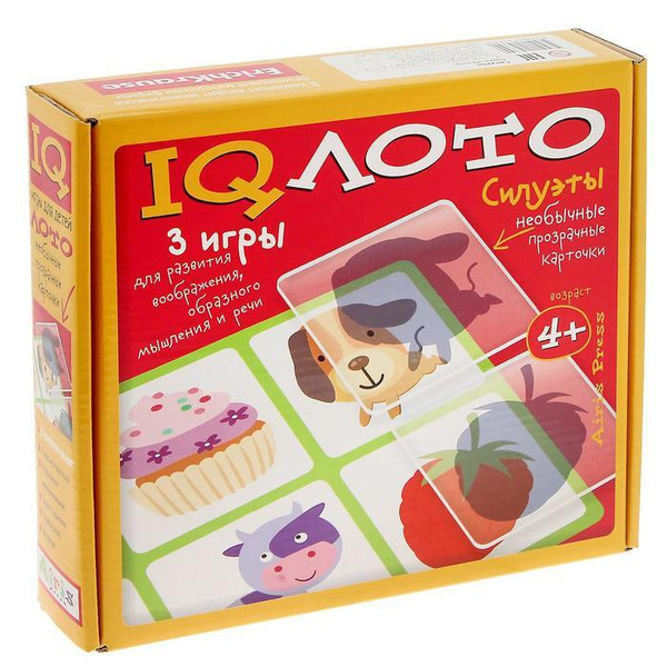 IQ-лото Силуэты - купить с доставкой по выгодным ценам в интернет ...
