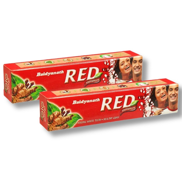 Baidyanath ред растительная красная зубная паста (Red Herbal Toothpaste ...