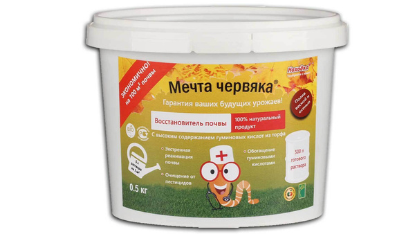 Всесезонный восстановитель почвы "Мечта червяка", паста 0,5 кг - купить ...