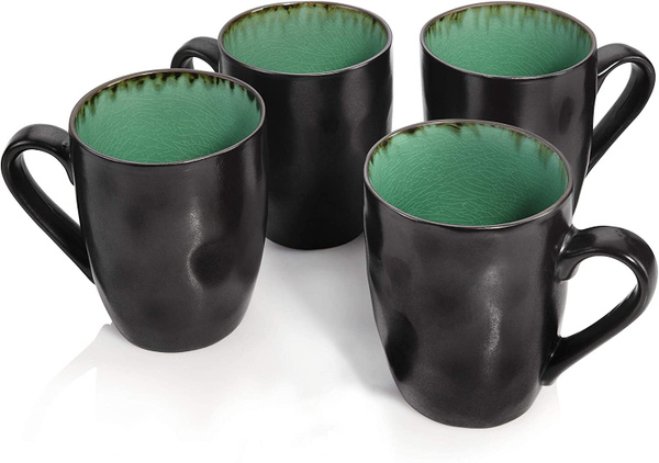 Набор кружек MIXOM, 360 мл, 4 шт - купить по доступным ценам в интернет-магазине OZON (338808819)