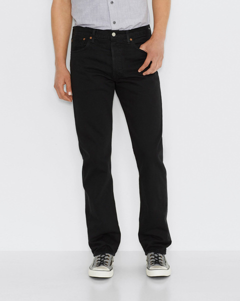 Levis 501s black store