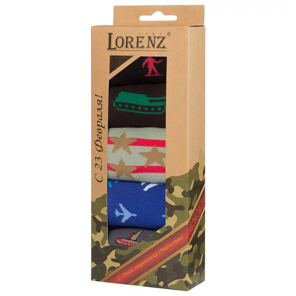 Носки LORENZLine, 5 пар - купить с доставкой по выгодным ценам в ...