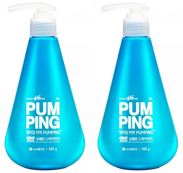 Зубная паста "Perioe" Original Pumping Toothpaste с Дозатором, Бережная ...