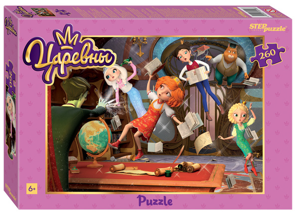 Пазл для детей Step puzzle 260 деталей, элементов: Царевны (Мельница) купить на OZON по низкой ...