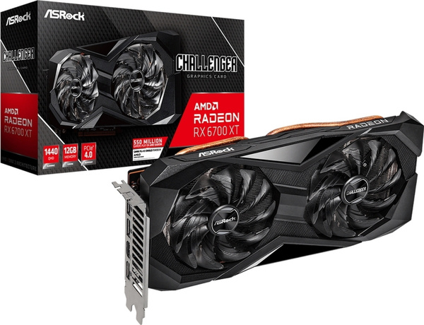 Видеокарта ASRock Radeon RX 6700 XT, 12 ГБ GDDR6 - купить по низким ...