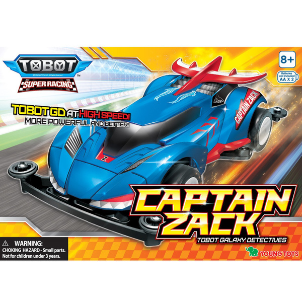 Tobot Машинка Трансформер Super Racing Captain Zack 301205 - купить с ...