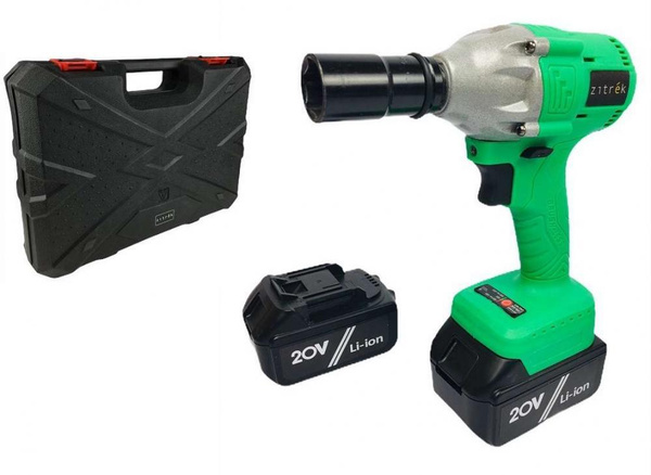 Гайковерт аккумуляторный ударный бесщеточный Zitrek Crusher 20-Li (20В ...