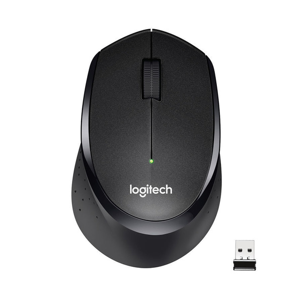 Мышь беспроводная Logitech M330s C-U0010/M-R0051, черный - купить по выгодной цене в интернет ...