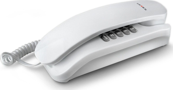 Телефон teXet TX-215, белый - купить с доставкой по выгодным ценам в ...