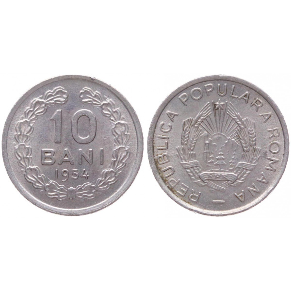 Румыния 10 Бани 1954 год KM# 84.2 - купить в интернет-магазине OZON с быстрой доставкой (446450066)