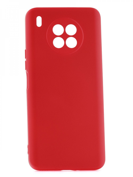 Чехол на Huawei Honor 50 Lite Derbi Silicone Red, накладка для Хаувей ...
