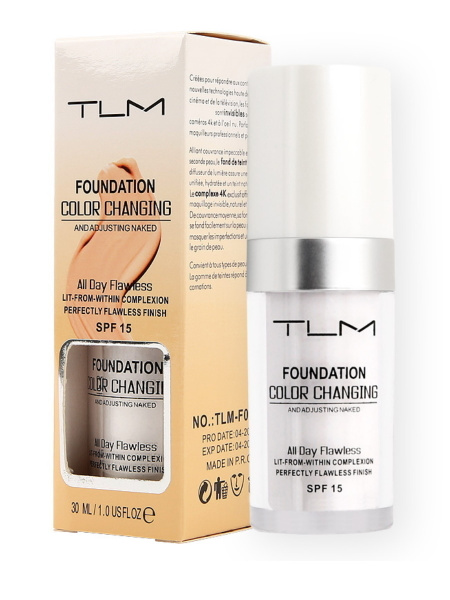 TLM Тональный крем TLM Foundation Color Changing / MIR BEAUTY купить на ...