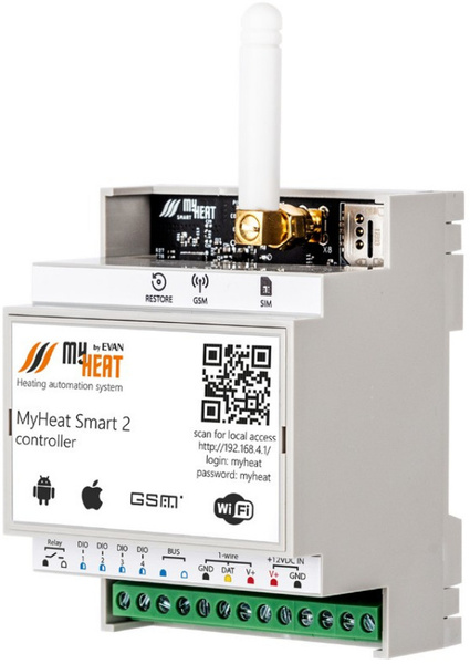 Контроллер MyHeat Smart 2 - купить с доставкой по выгодным ценам в интернет-магазине OZON ...