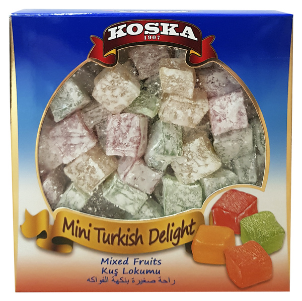 Рахат-лукум микс фруктов, "Koska", Mini turkish delight, kus lokumu ...