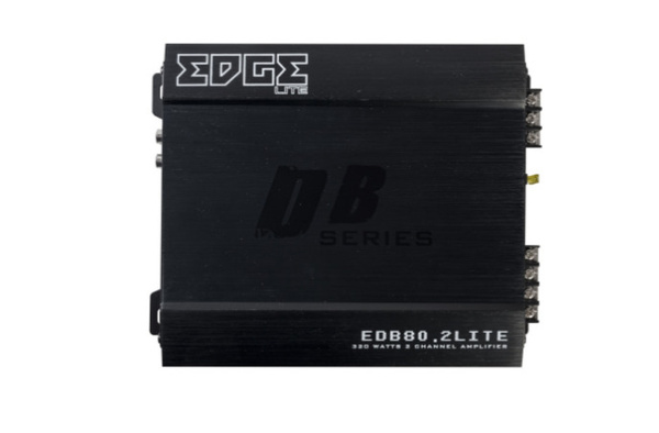 Автомобильный усилитель звука EDGE EDB 80.2LITE-E0 2-канальный, 4 Ом ...