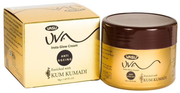 VASU UVA INSTA GLOW CREAM Аюрведический крем для лица с маслом ...