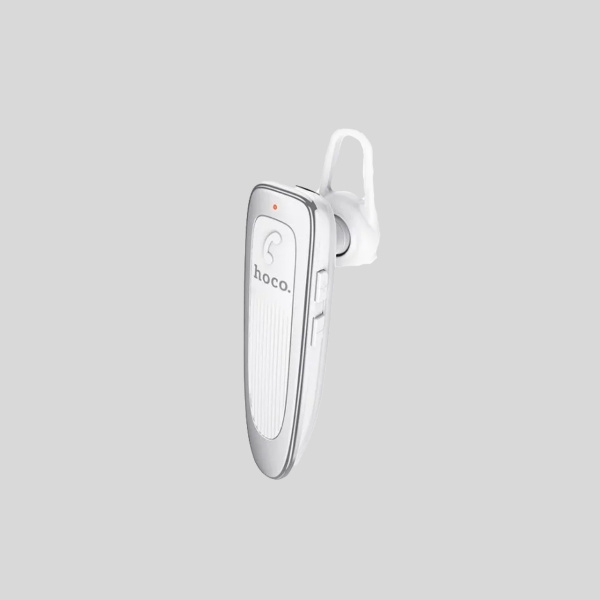 Bluetooth-гарнитура hoco E60_Белый - купить по выгодной цене в интернет-магазине OZON (319263944)