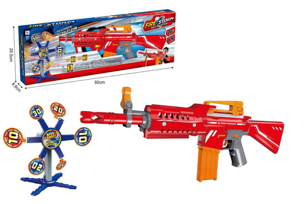 Автомат Junfa 20 мягких пуль, мишень (7031a) - купить с доставкой по выгодным ценам в интернет ...