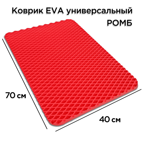 Характеристики ЭКО Коврик ева под лоток миску для кошки и собаки 70 х ...