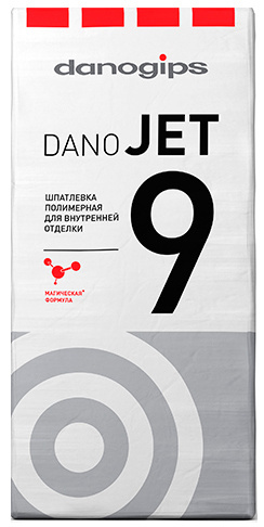DANOGIPS Dano Jet 9 шпаклевка полимерная универсальная (20кг) купить по низкой цене с доставкой ...