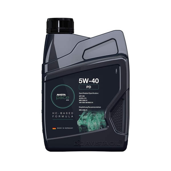 Масло моторное AVISTA 5W-40 Синтетическое - купить в интернет-магазине ...