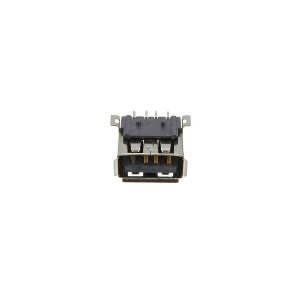 Разъем USB(G) тип А, версия 2.0, 6*13*14, вертикальный монтаж, уши для ...