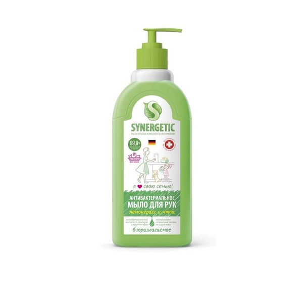 Synergetic Жидкое мыло 500 мл - купить с доставкой по выгодным ценам в интернет-магазине OZON ...