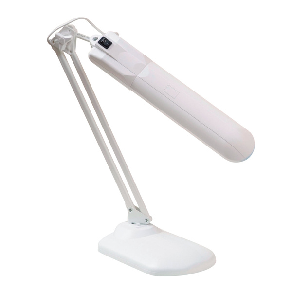 Лампа настольная Трансвит "Дельта У", люминесцентный, 11 Вт, белый, 35 ...