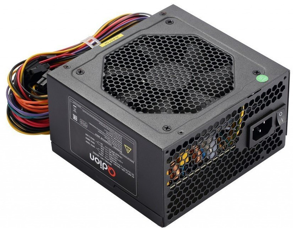 Qdion Блок питания компьютера QD-600, 600 Вт - купить с доставкой по ...