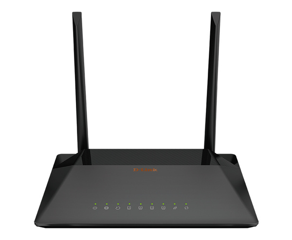 Роутер D-Link DSL-224/R1A, черный, 2.4 ГГц купить по низкой цене с ...