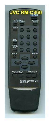 Пульт ДУ Пульт Jvc RM-C360 TV - купить по выгодной цене в интернет-магазине OZON (281235981)