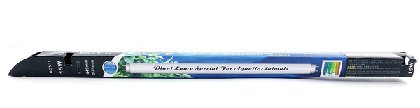 Лампа аквариумная T8 BOYU Plant Light люминесцентная, 15Вт, 450 мм ...