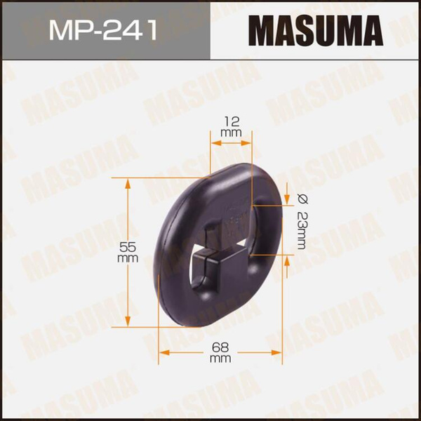 Крепление глушителя "Masuma" MP-241 (уп.4) - купить по низкой цене в интернет-магазине OZON ...