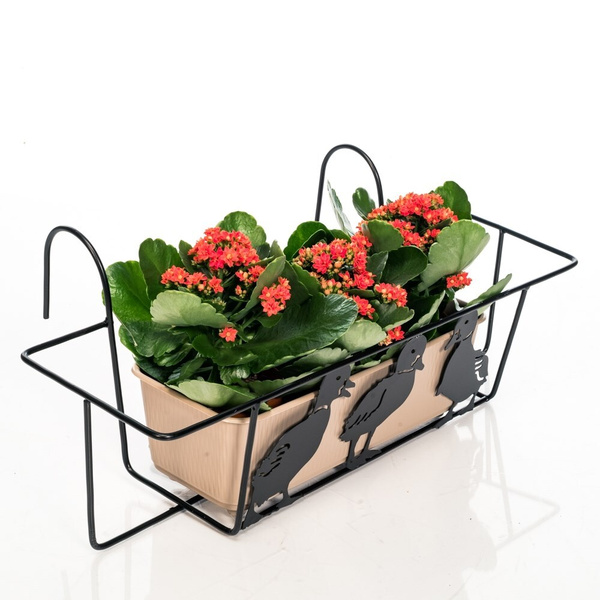 Подставка балконная для цветов на террасу крепление для цветочных ящиков 203-006 HiTSAD - купить ...