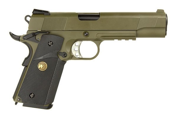 Пистолет WE Colt 1911 MEU SOC GGBB (GP111-SOC(OD)) - купить с доставкой ...