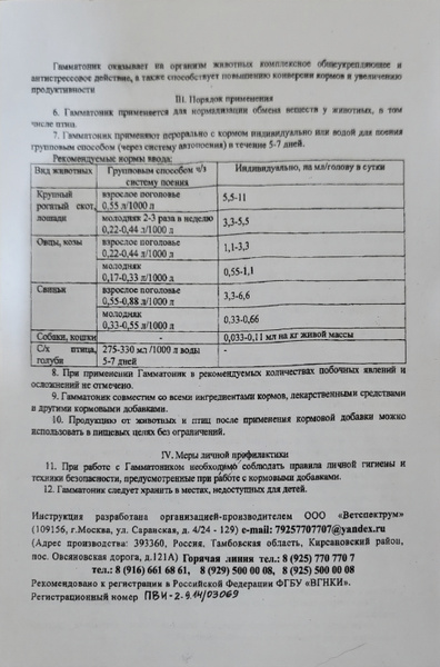 Гамматоник 100 мл - купить с доставкой по выгодным ценам в интернет ...
